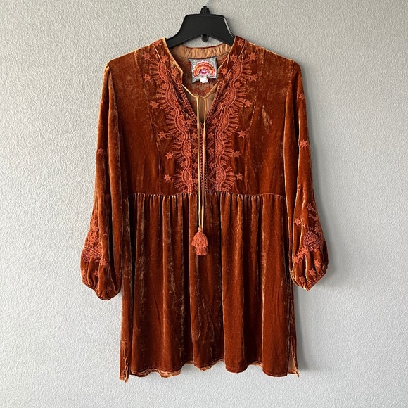 Johnny Was | Tops | Johnny Was Velvet Maude Tunic Top | Poshmark